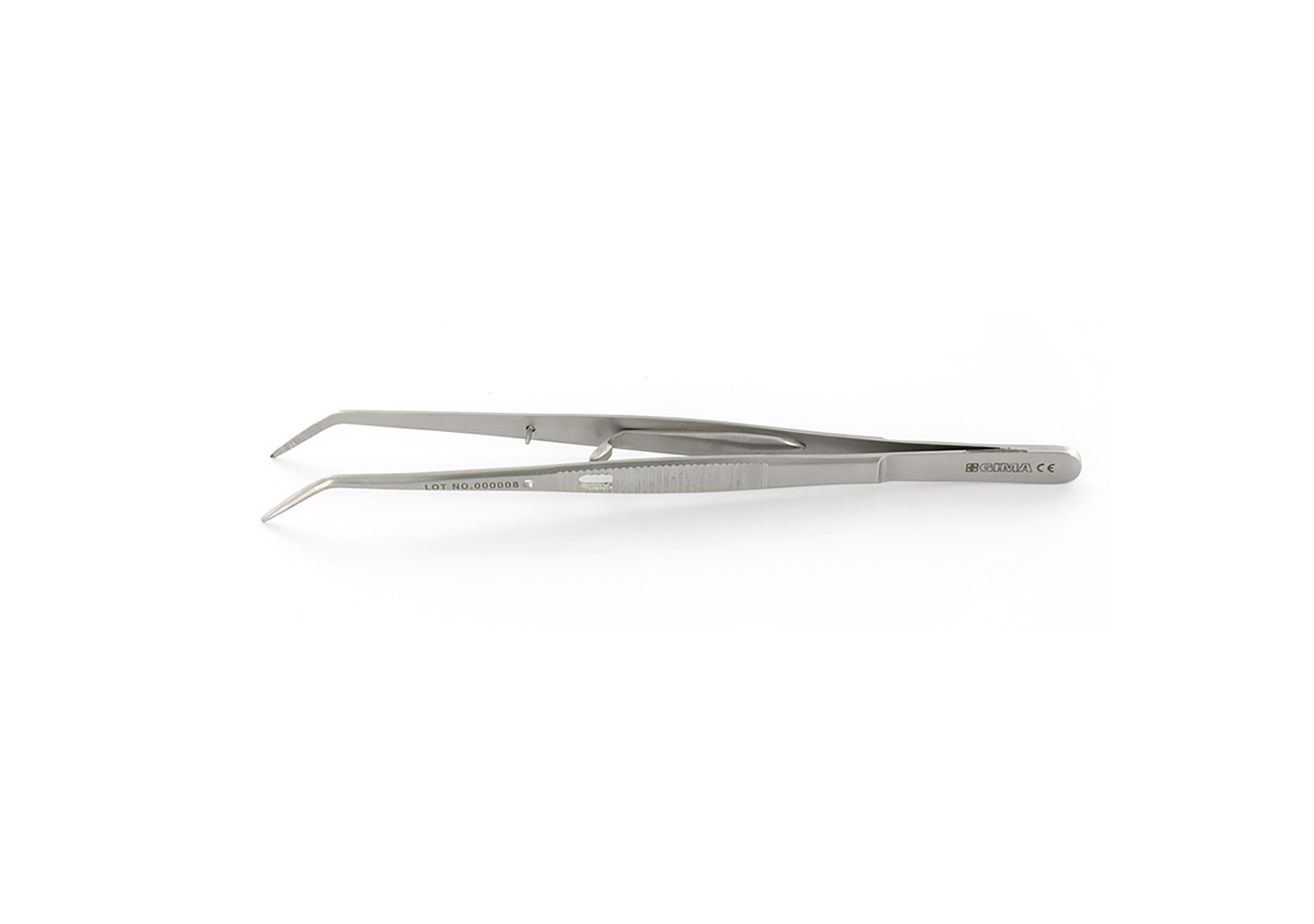 Pincete anatomiska, liekta, LONDON College - 15 cm - Universitātes Vetfonds