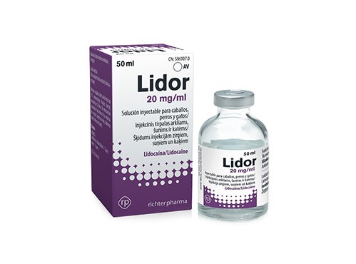 Lidor 20mg/ml, 50ml - Universitātes Vetfonds