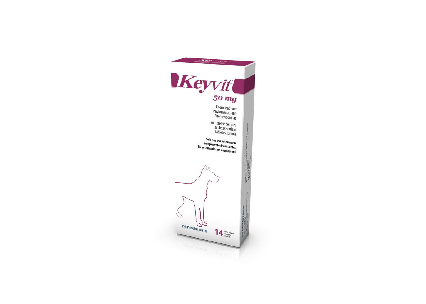 Keyvit 50mg N14 - Universitātes Vetfonds