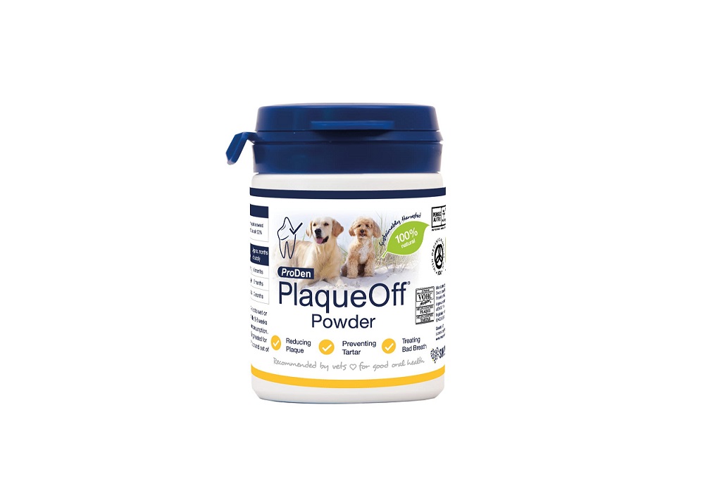 PlaqueOff Animal pulveris 40g - Universitātes Vetfonds
