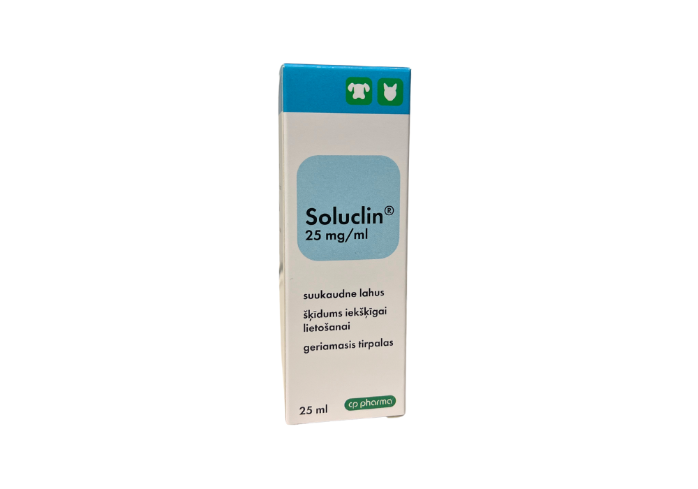 Soluclin 25mg/ml - Universitātes Vetfonds