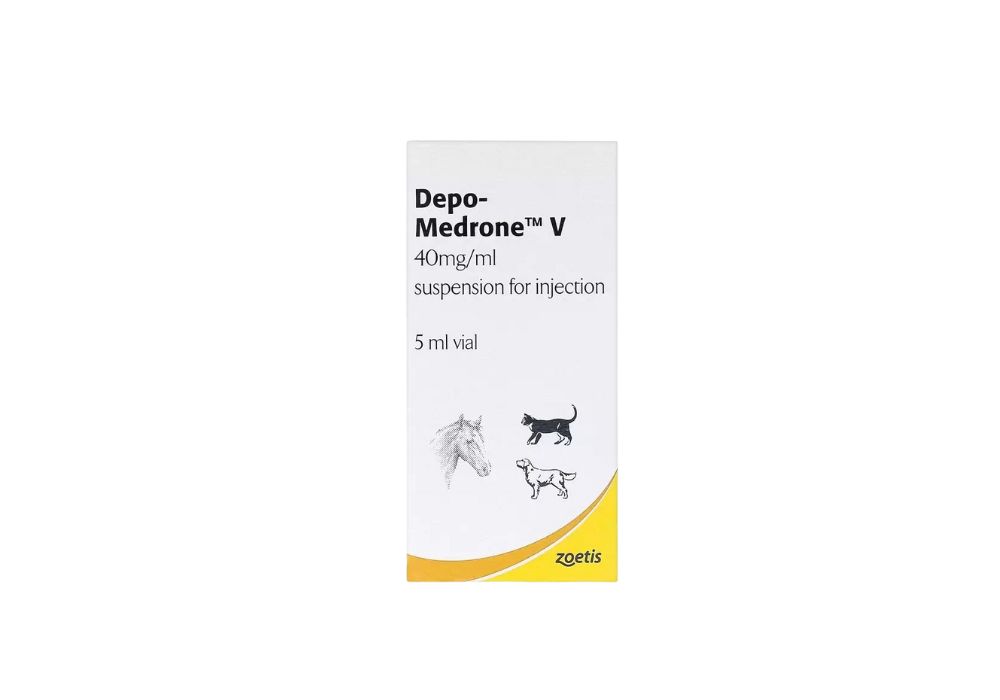 Depo-Medrone V 40 mg/ml, susp.inj., 5ml - Universitātes Vetfonds